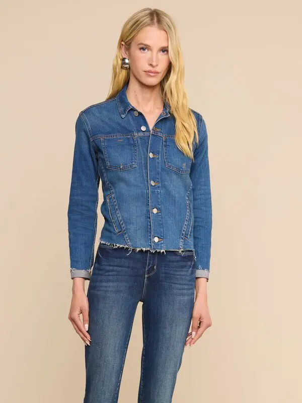 L'Agence Janelle Denim Jacket - Authentique