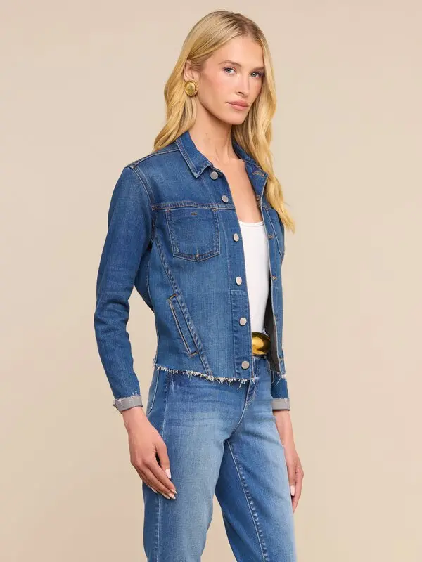 L'Agence Janelle Denim Jacket - Authentique