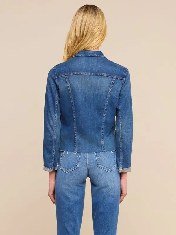 L'Agence Janelle Denim Jacket - Authentique