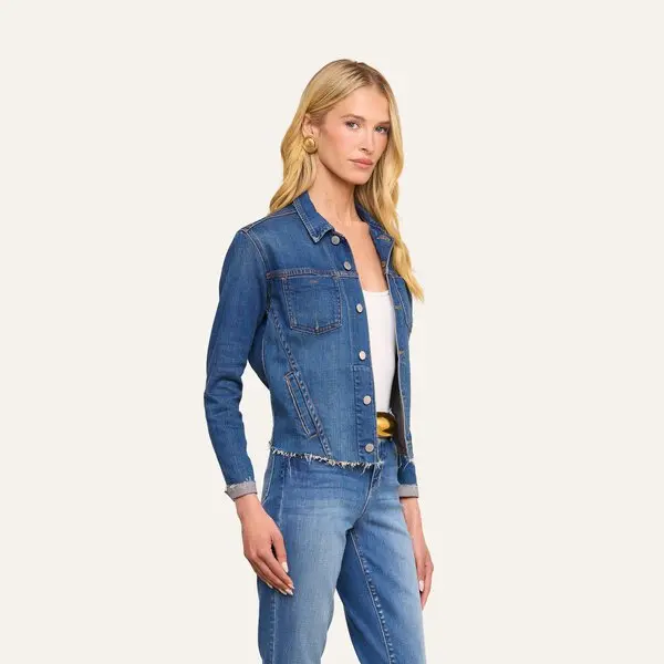 L'Agence Janelle Denim Jacket - Authentique