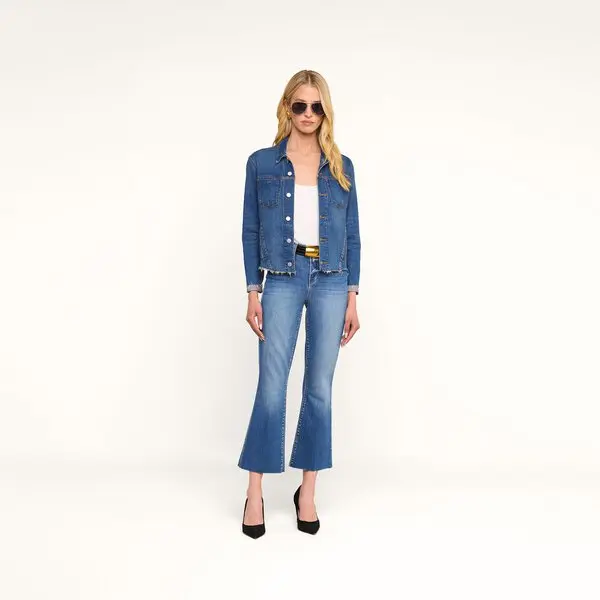 L'Agence Janelle Denim Jacket - Authentique