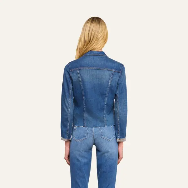 L'Agence Janelle Denim Jacket - Authentique