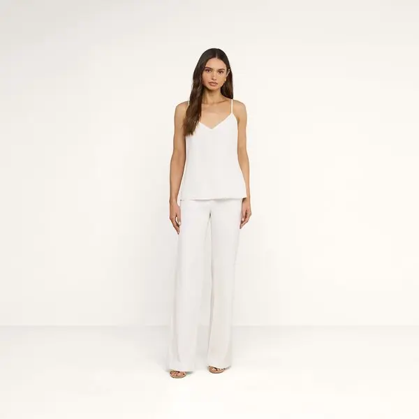 L'Agence Jane Silk Camisole - Ivory