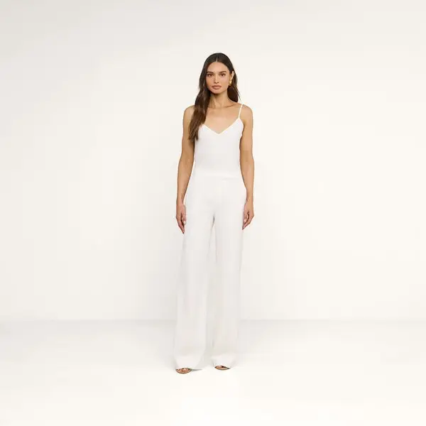 L'Agence Jane Silk Camisole - Ivory