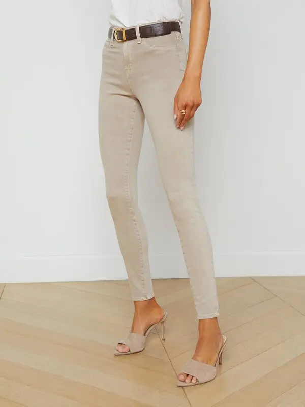L'Agence Marguerite Skinny Jean - Biscuit