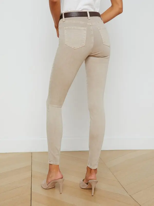 L'Agence Marguerite Skinny Jean - Biscuit