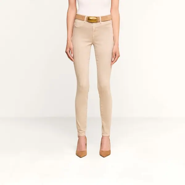 L'AGENCE Marguerite Skinny Jean - Biscuit