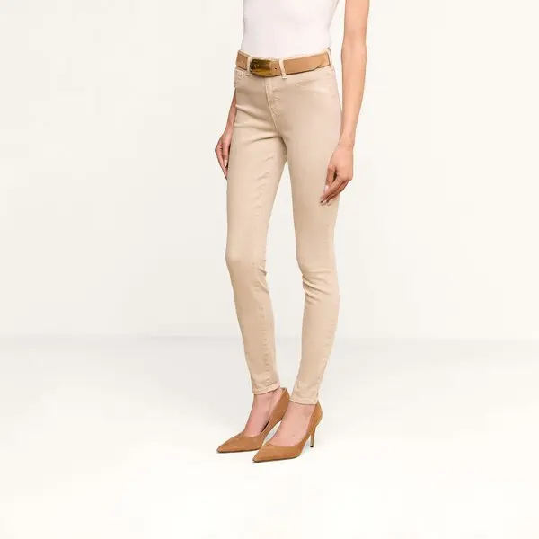 L'AGENCE Marguerite Skinny Jean - Biscuit