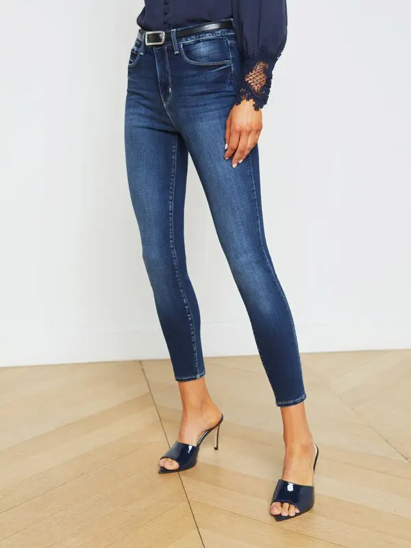 L'Agence Margot Cropped Skinny Jean