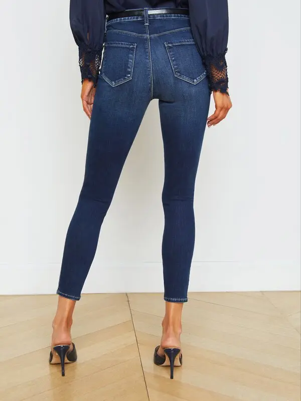 L'Agence Margot Cropped Skinny Jean