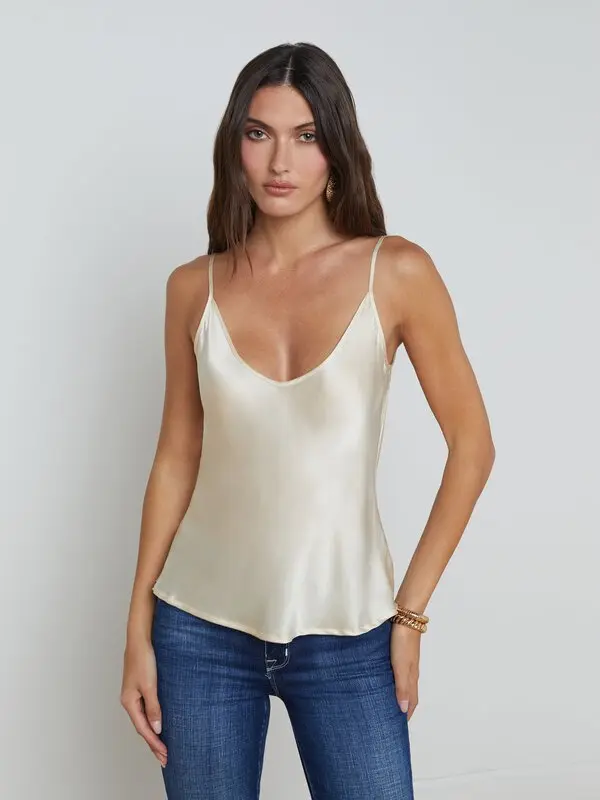L'Agence Lexi Silk Camisole