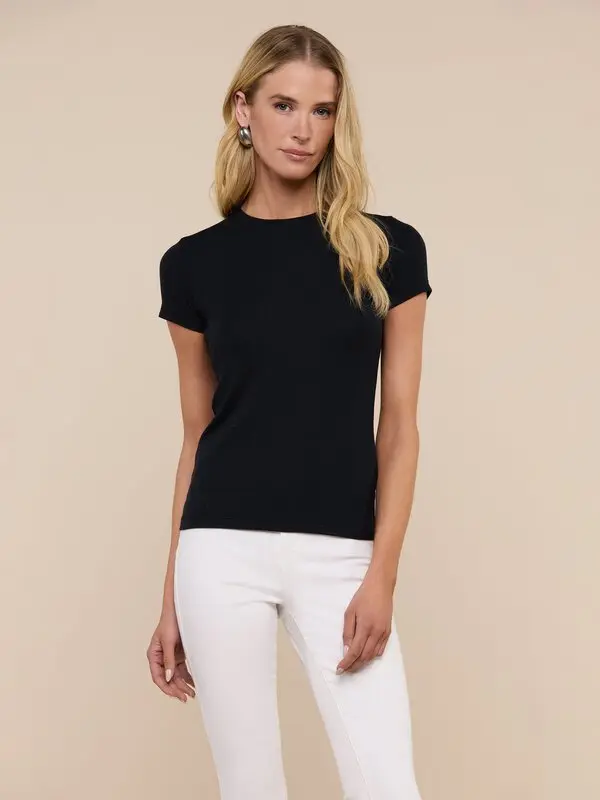 L'Agence Ressi Micro-rib T-shirt