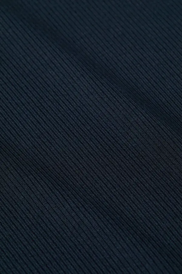 L'Agence Ressi Micro-rib T-shirt - Black Micro Modal