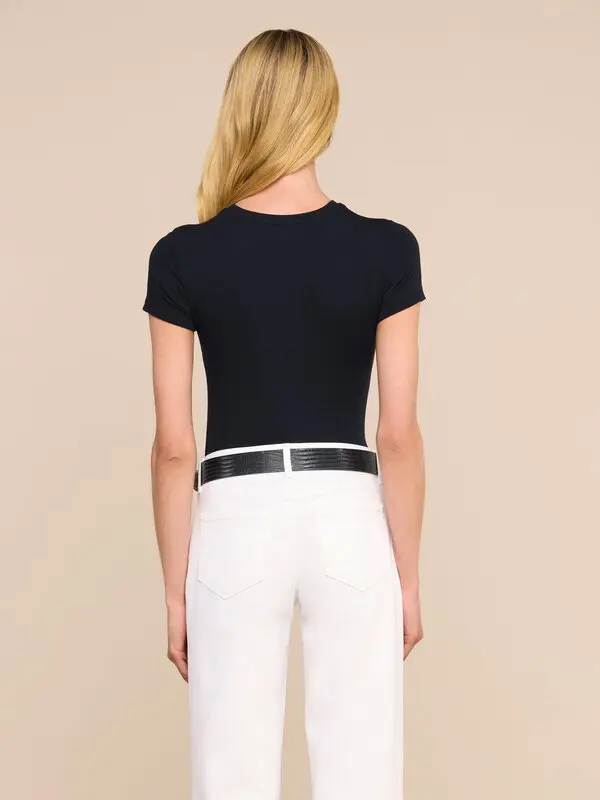 L'Agence Ressi Micro-rib T-shirt