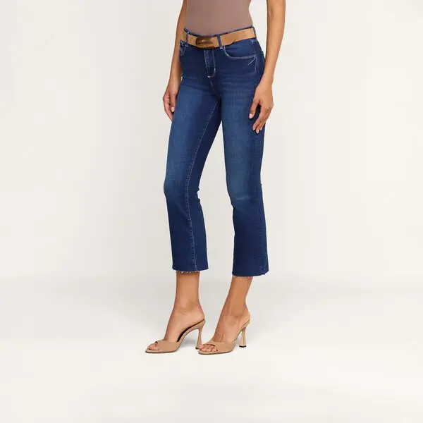 L'Agence Kendra Cropped Flare Jean