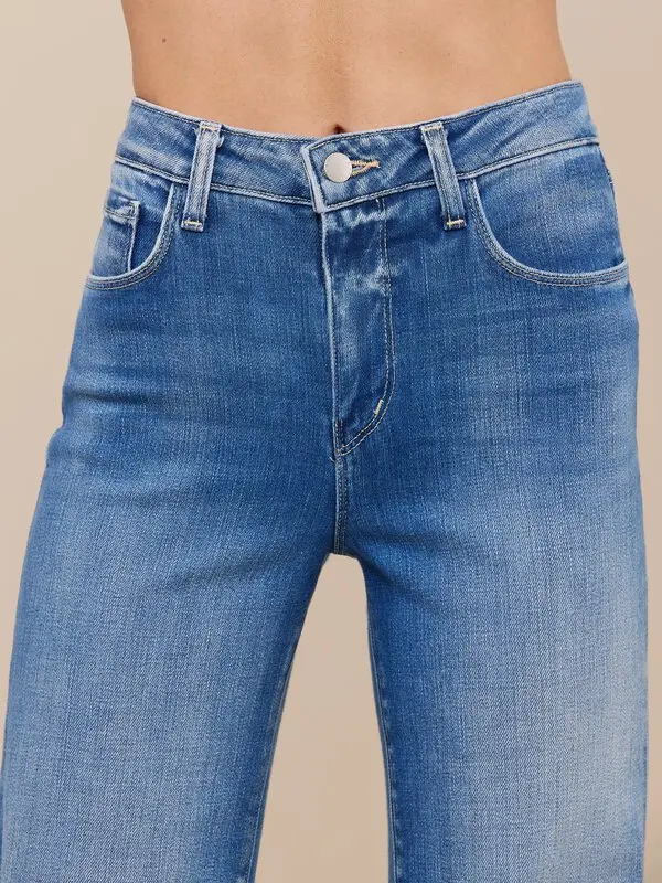 L'Agence Scottie Wide-leg Jean - Hayward