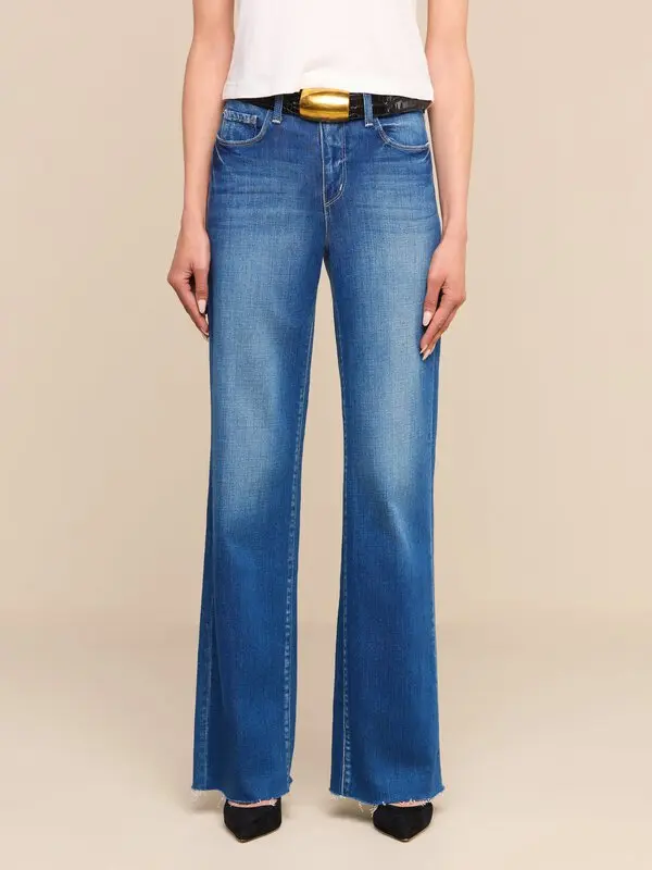 L'Agence Scottie Wide-leg Jean - Hasting