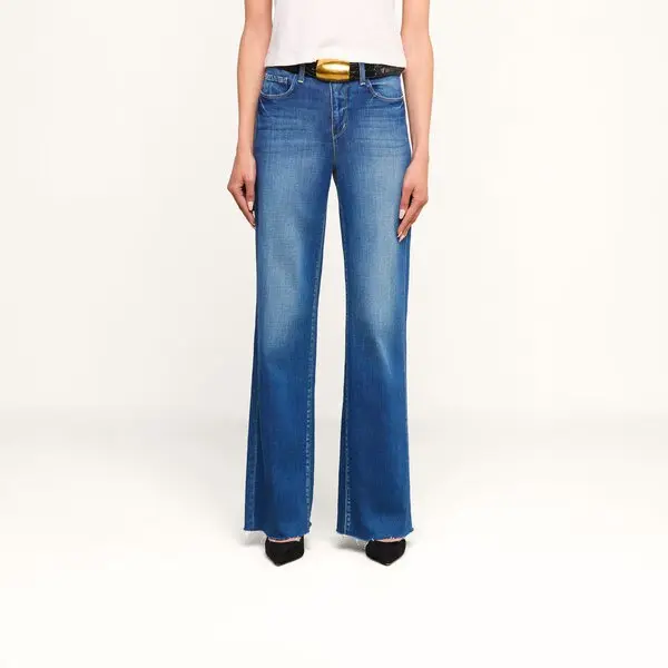L'Agence Scottie Wide-leg Jean