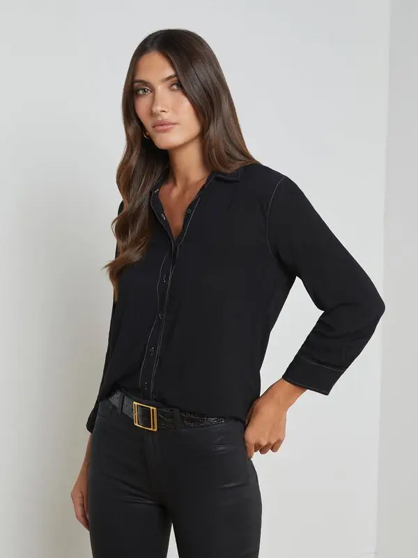 L'Agence Marlene Blouse Top