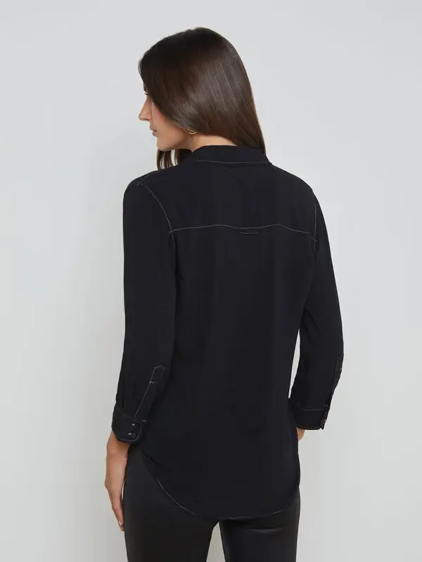 L'Agence Marlene Blouse Top