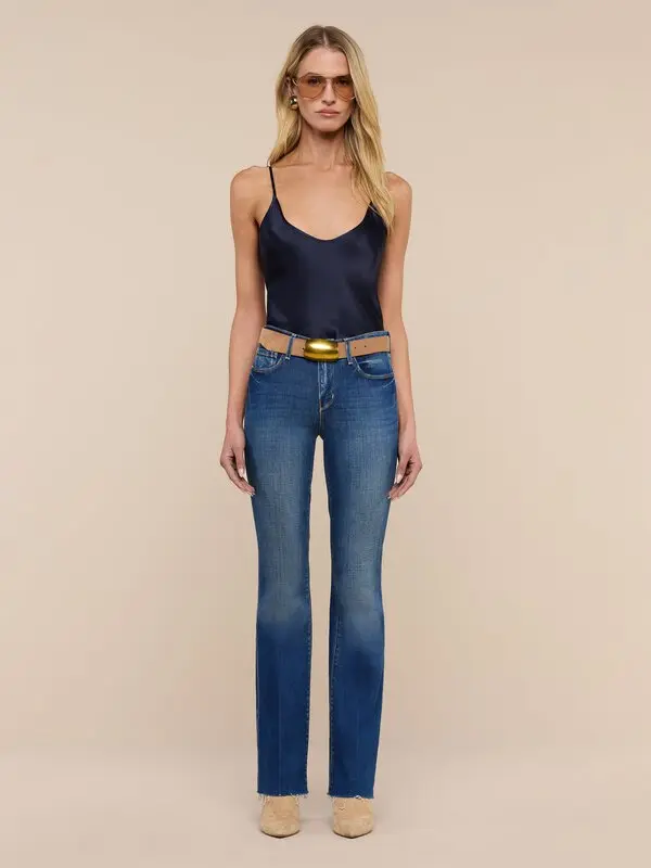 L'Agence Sneeki Low-rise Straight-leg Jeans - Hasting