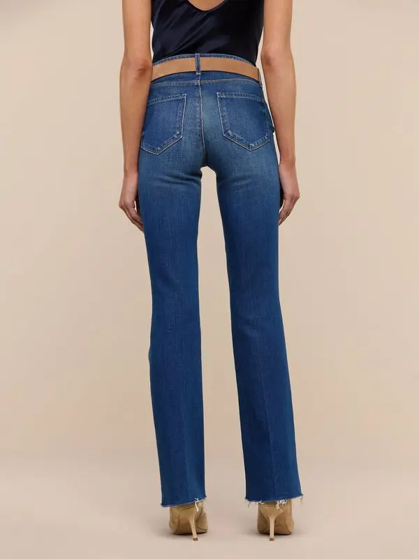 L'Agence Sneeki Low-rise Straight-leg Jeans - Hasting