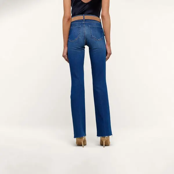 L'Agence Sneeki Low-rise Straight-leg Jeans