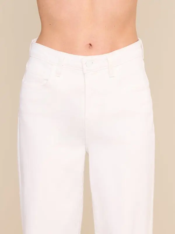 L'Agence Scottie Wide-leg Jean - Blanc