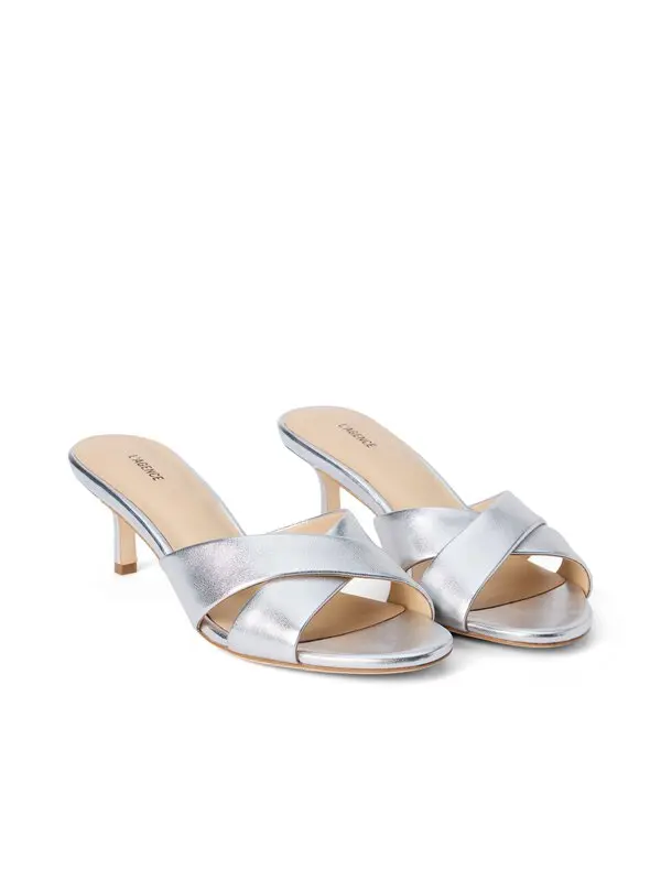 L'Agence Aveline Kitten-heel Sandal