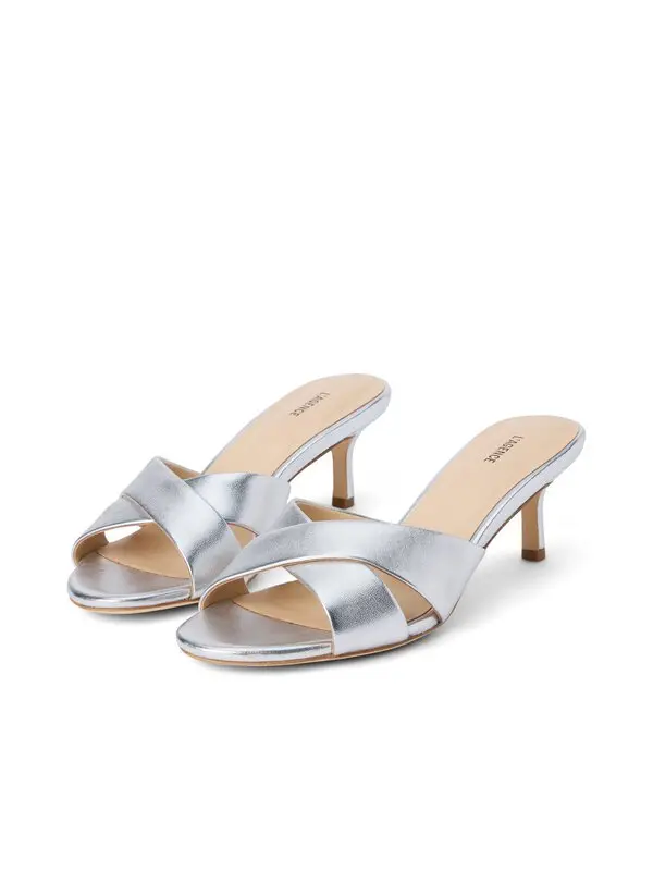 L'Agence Aveline Kitten-heel Sandal