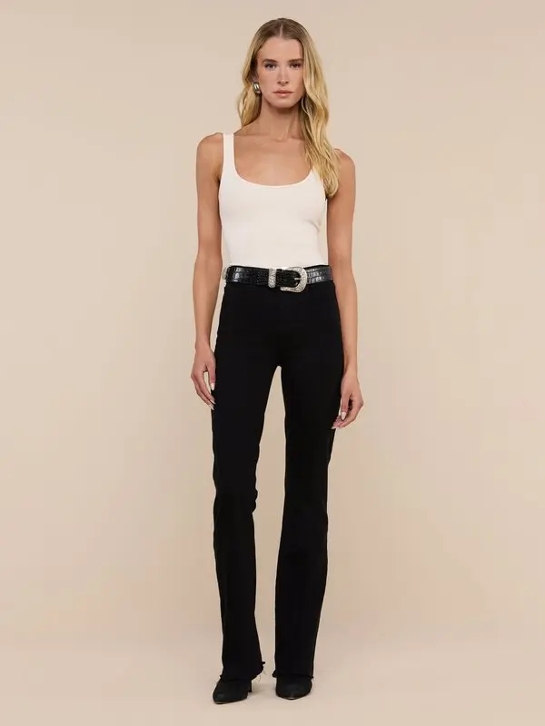 L'Agence Nica Scoopneck Bodysuit - Ivory