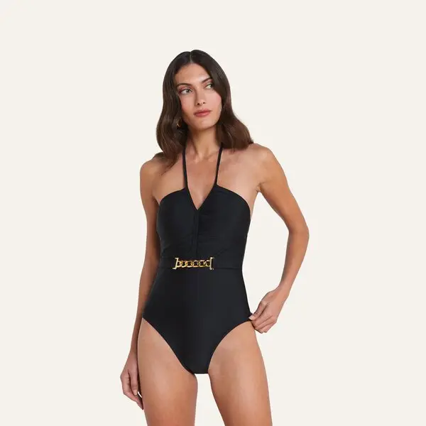 L'Agence Leila Halter One-piece Swimsuit