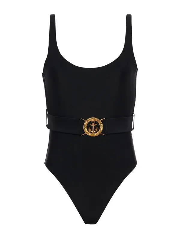 L'Agence Mila Belted One-piece Swimsuit
