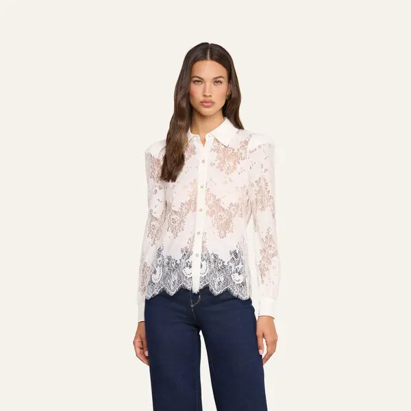 L'Agence Jenica Lace Blouse