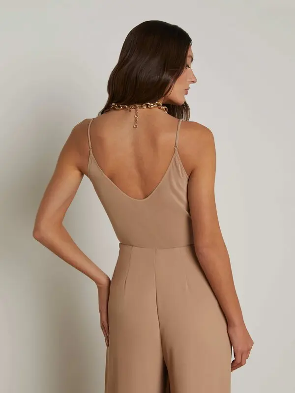 L'Agence Lexi Silk Camisole - Cappuccino
