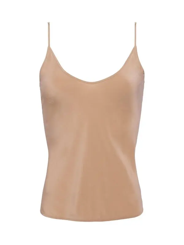 L'Agence Lexi Silk Camisole - Cappuccino