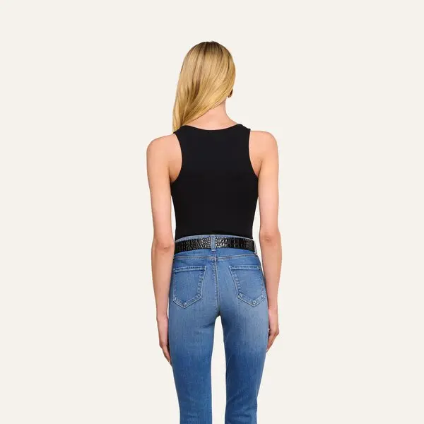 L'Agence Adira Tank Top - Black