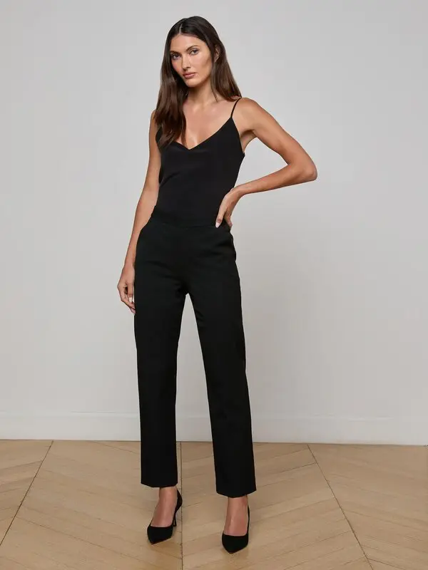 L'Agence Rebel Straight-leg Trousers