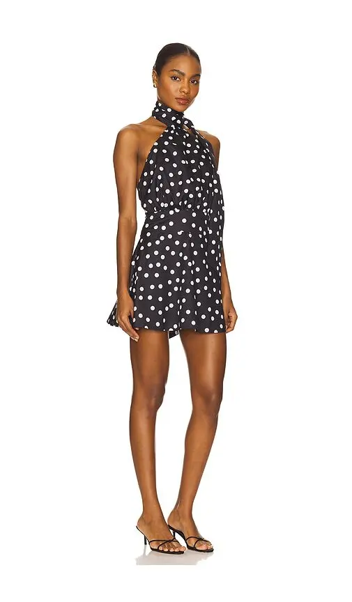 MORE TO COME Brienne Mini Dress - Black