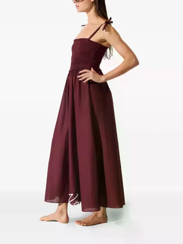 Karl Lagerfeld Signature Beach Dress - Red
