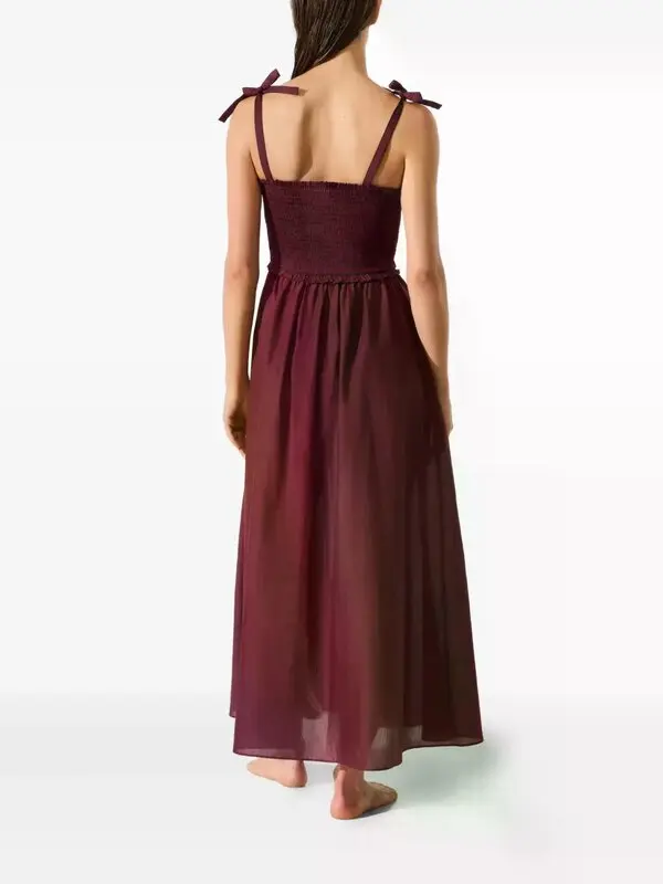 Karl Lagerfeld Signature Beach Dress - Red