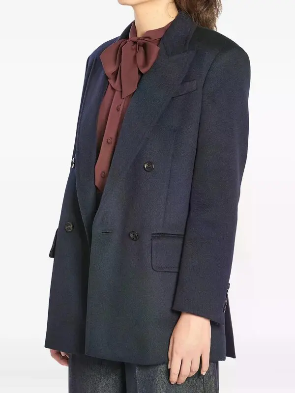 Max Mara Olimpia Double-breasted Blazer - Blue