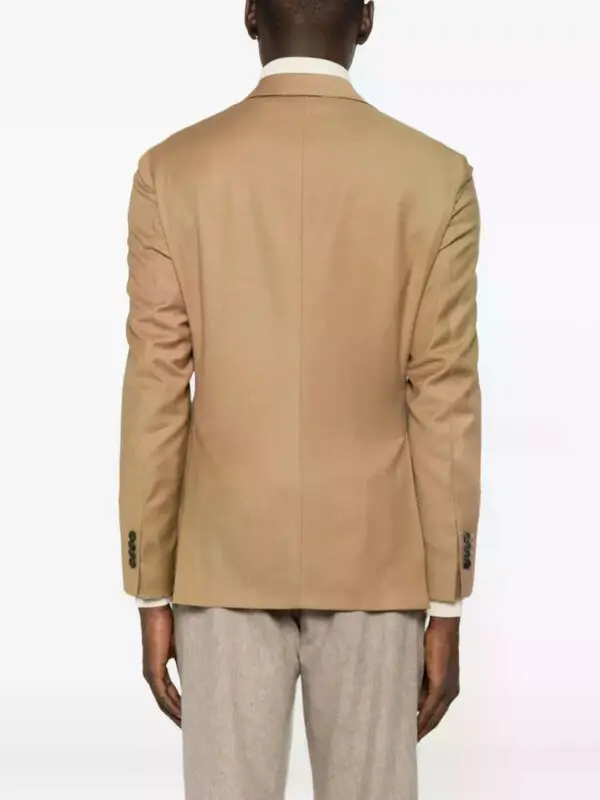 L.B.M. 1911 Double-breasted Frayed-edge Blazer