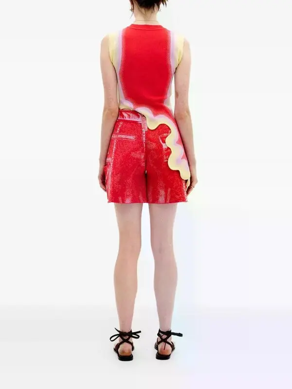 Ph5 Printed High-waisted Shorts