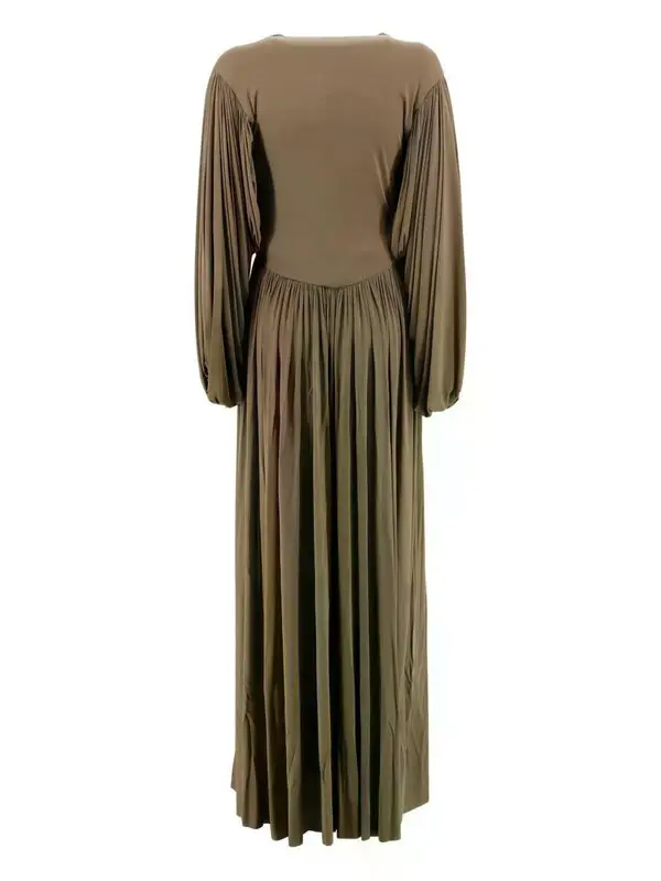 Philosophy Di Lorenzo Serafini Draped V-neck Maxi Dress