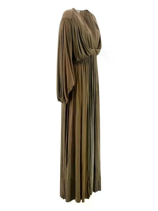 Philosophy Di Lorenzo Serafini Draped V-neck Maxi Dress
