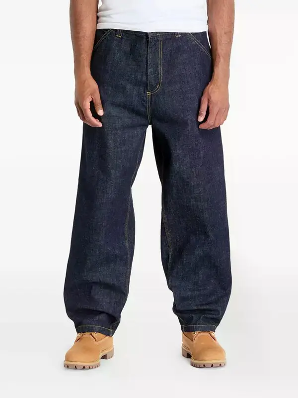 Carhartt Work In Progress Logo-patch Jeans
