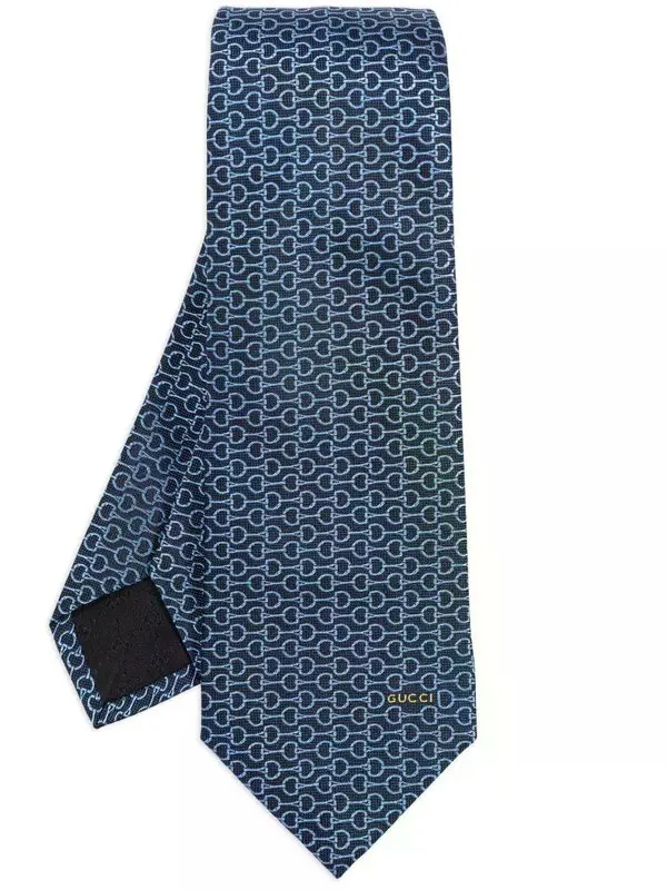 Gucci Horsebit Silk Tie