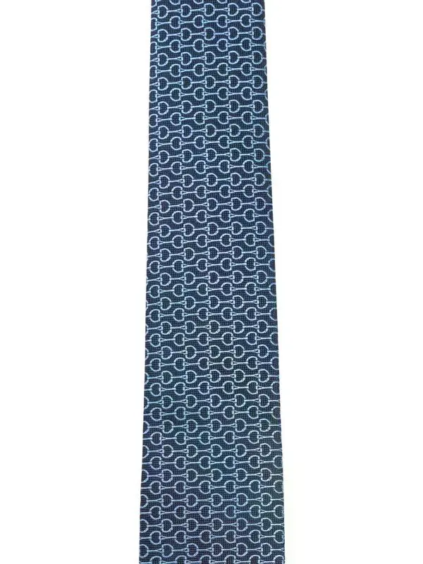 Gucci Horsebit Silk Tie