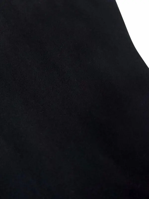 PAULA Kali Spaghetti-strap Ribbed Top - Black